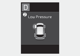 Kia Rio: What to do in an emergency / Tire Pressure Monitoring System ...
